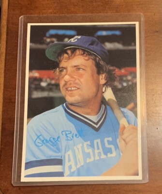 1980 Topps Super Gray Back George Brett #14 HOF | eBay