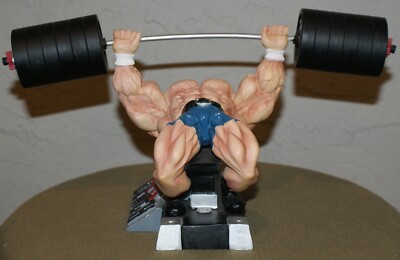 1999 Xtreme Workout Max Bench Figurine Bodybuilding Weightlifting X-125 ...