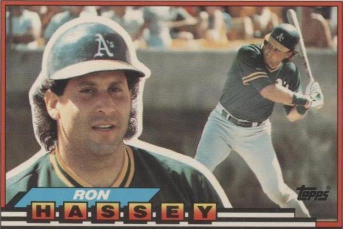1989 Topps Big - Ron Hassey #171 for sale online | eBay