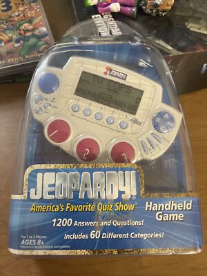 2002 Hasbro Parker Brothers Jeopardy Second Edition Electronic Handheld ...