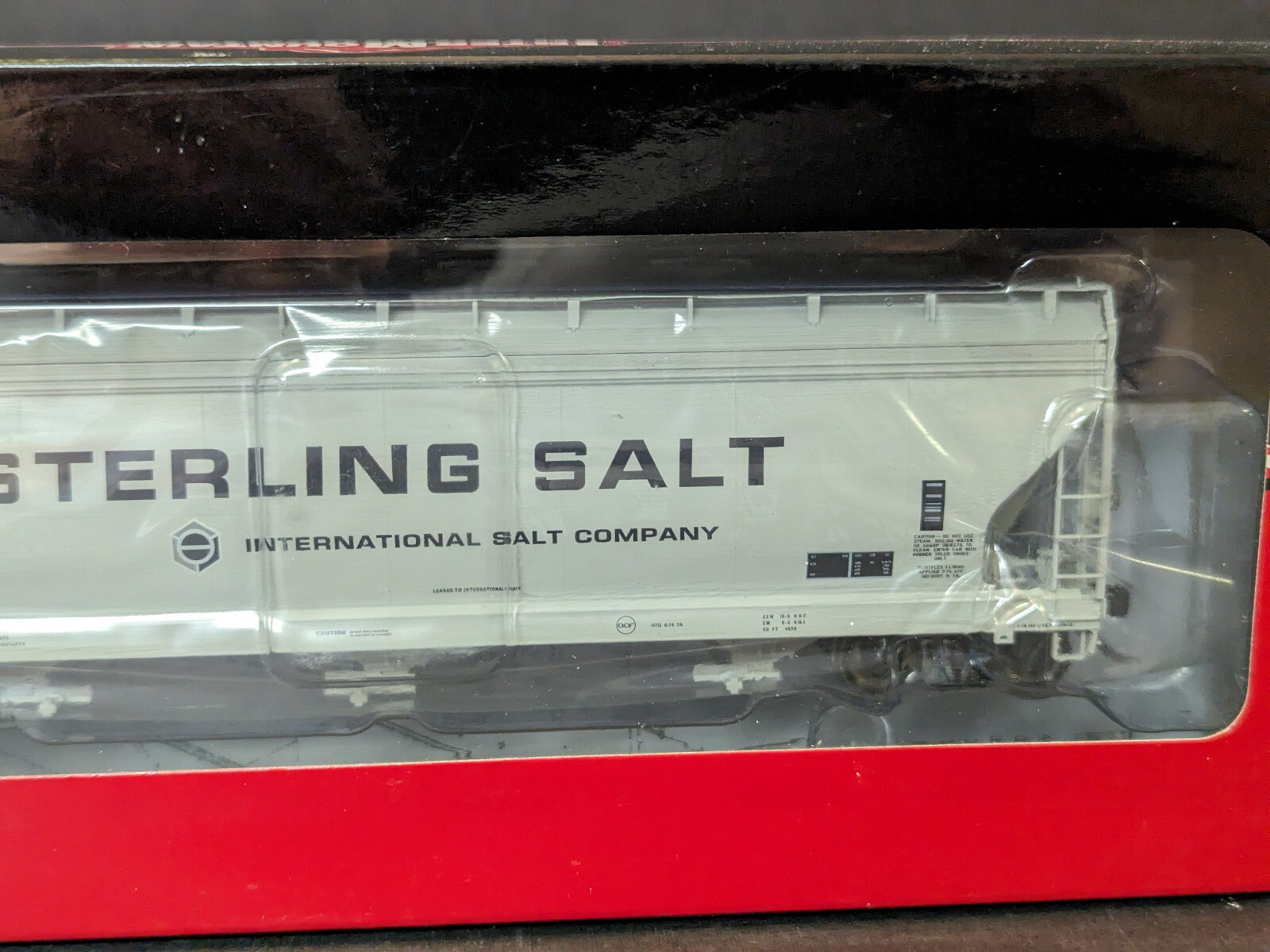 InterMountain HO Scale Sterling Salt ACF 4650 CU FT 3 Bay Hopper Car No ...