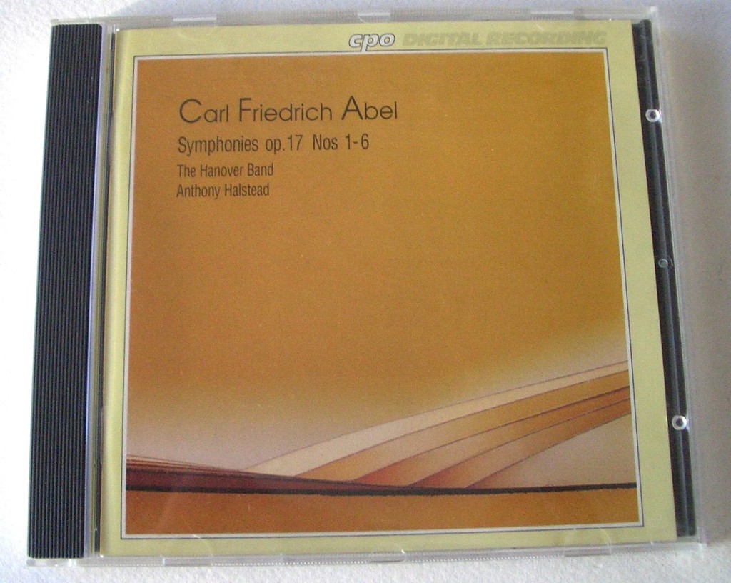 Abel: Symphonies Op. 17 Nos1-6 Hanover Band Halstead CD 761203921423 | eBay