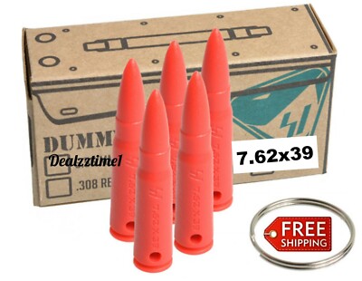 Strike Industrie 7.62x39 Polymer Training 5-Pack Practice Dummy Safety ...