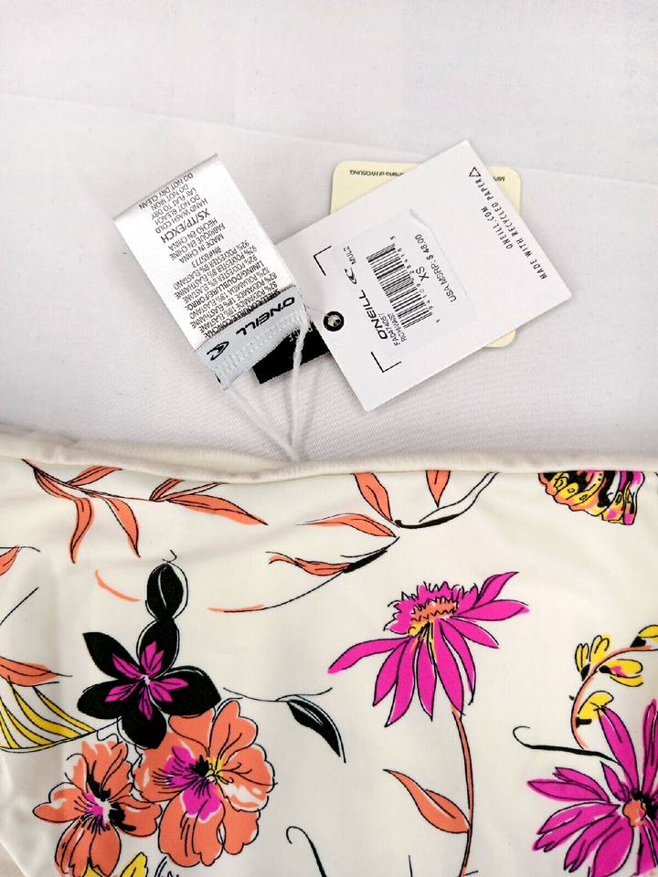 O'Neill Mipan Regen Womens XS Cheeky Coverage Floral Print Swimsuit ...