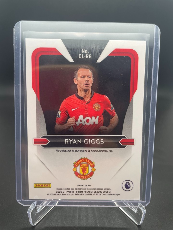2020-21 Panini Prizm EPL Ryan Giggs Red Stars Auto | eBay