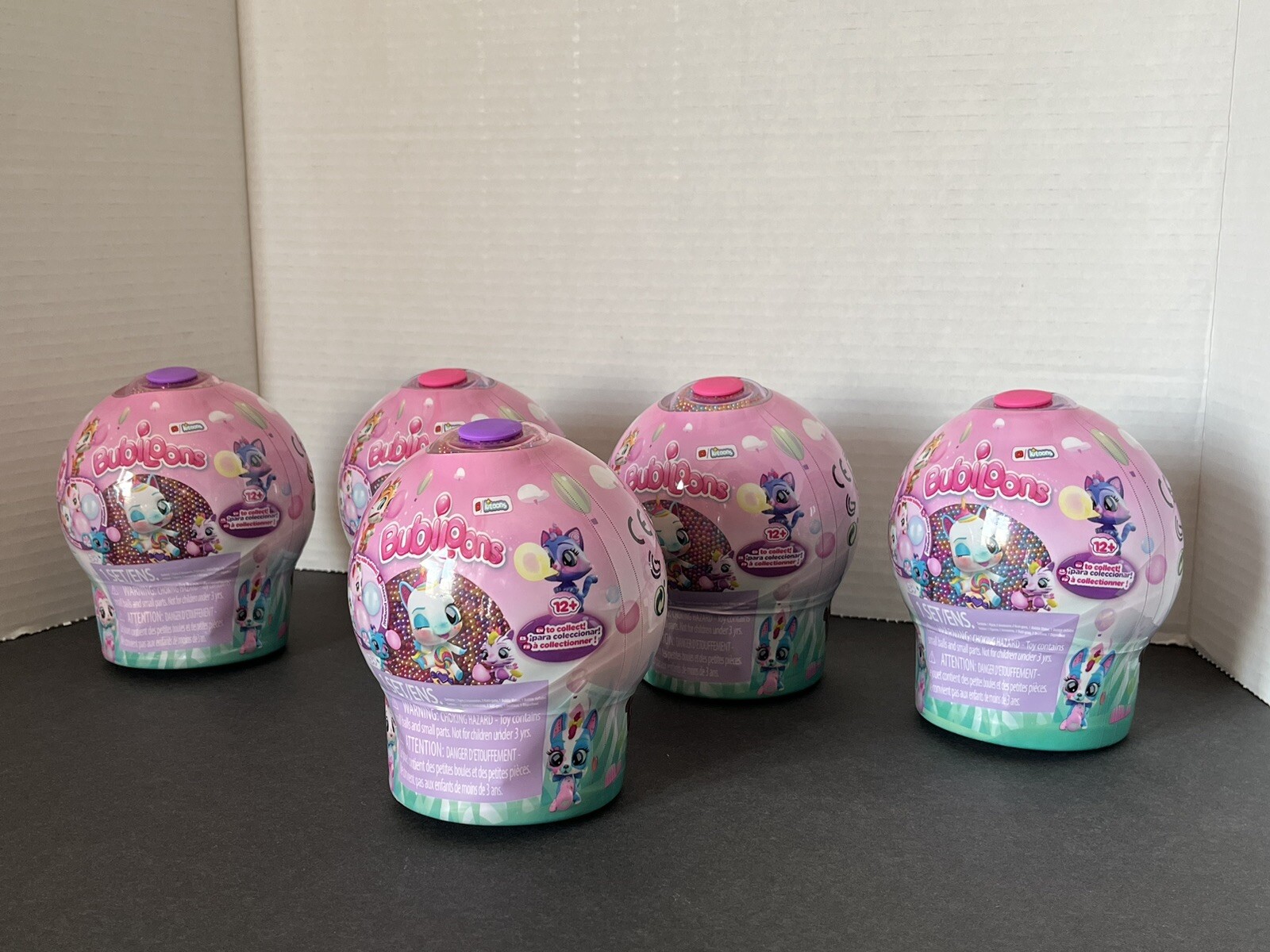 Kitoons Bubiloons Surprise Sealed Toy Capsule New Qty Of 5. | eBay