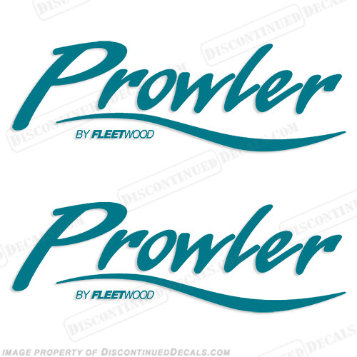 Fits Prowler by Fleetwood RV Decals (Set of 2) - 1 Color! - 8" x 24" | eBay