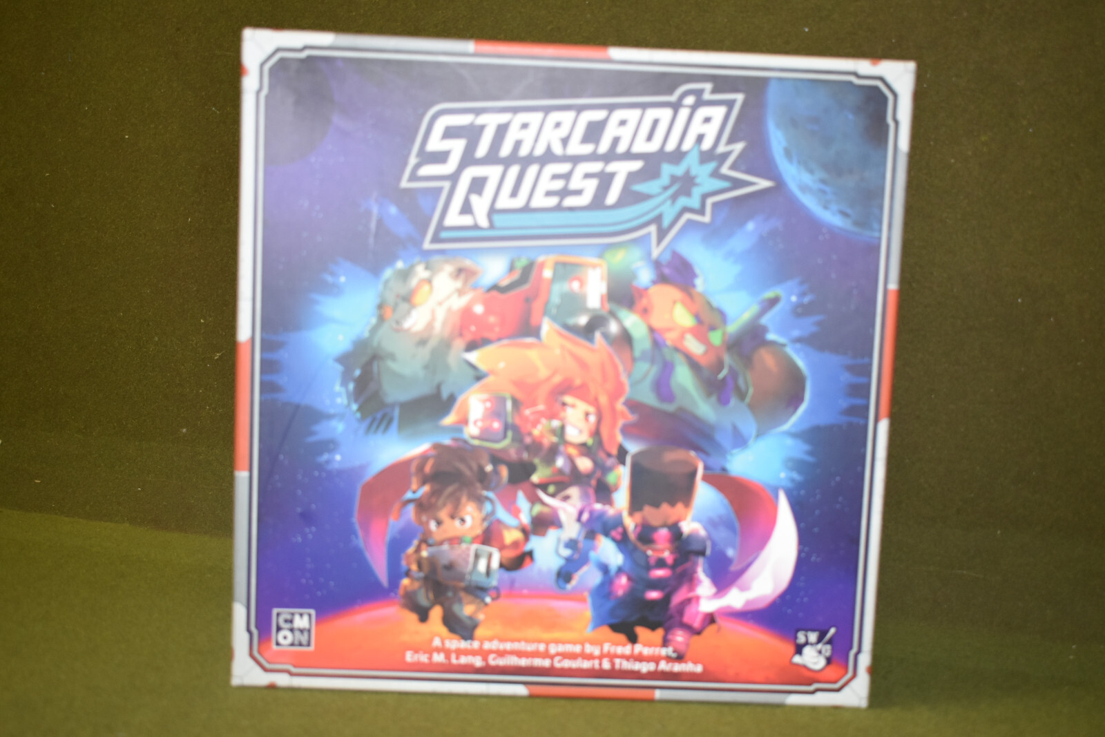 STARCADIA QUEST BOARD GAME display model
