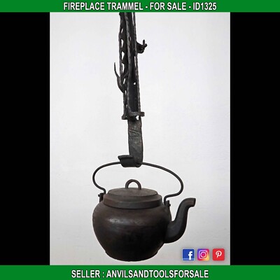 FIRE TRAMMEL - POT HOOK - ID1325 | eBay