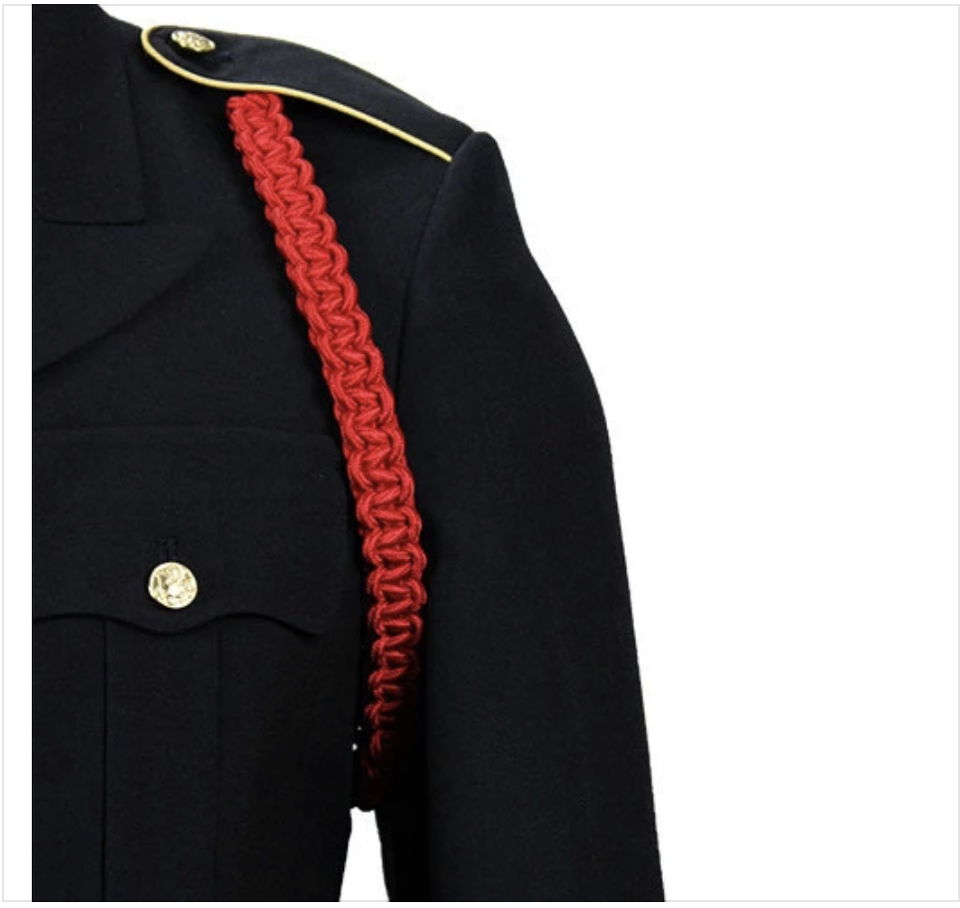 GENUINE U.S. ARMY SHOULDER CORD: 2723 INTERWOVEN COLORS(OFFICIAL ...