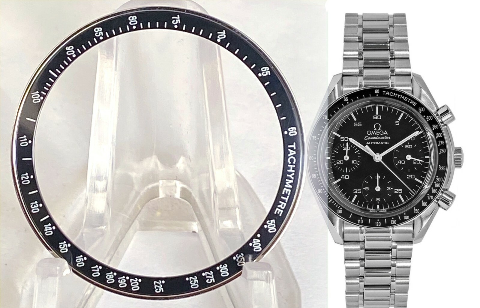 OMEGA Speedmaster 3510.50.00 REDUCED Automatic Chronograph Ghost Bezel ...