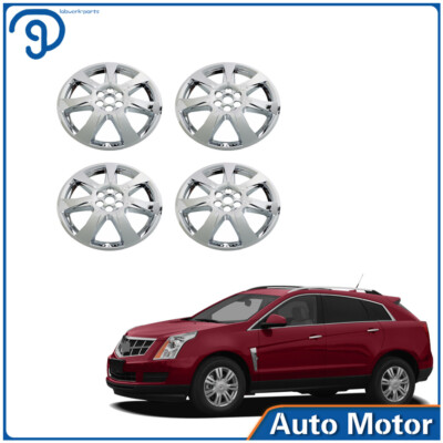 4Pcs 20" Hubcaps For Cadillac SRX 2010-2013 Chrome Clad Wheel Cover ...