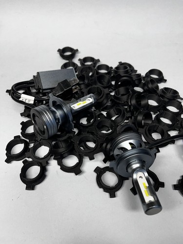 H4 to H4 Conversion Bracket EF9 EG6 DA9 LED HID Conversion JDM | Low Beam