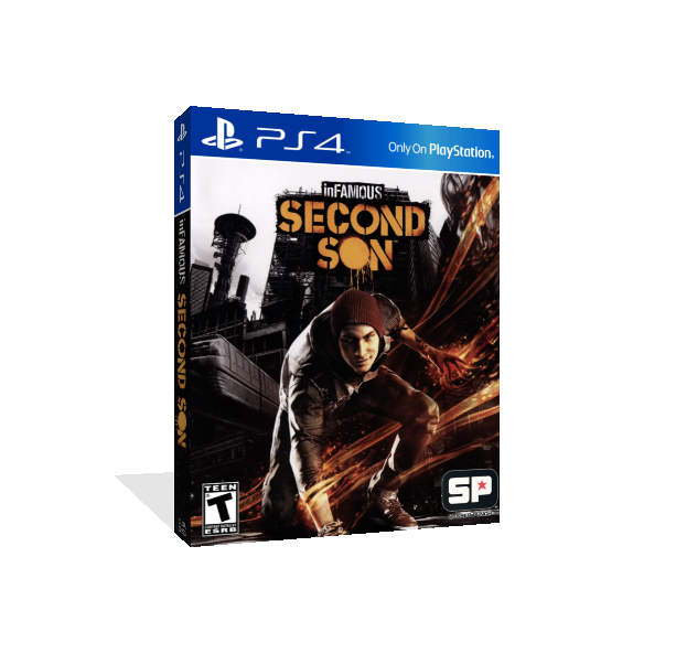 Infamous Second Son Playstation 4 Box Art Cover By Jullrouu InFamous