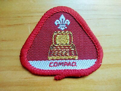 VINTAGE - COMPUTER - SPONSORED BY COMPAQ - SCOUT BADGE - NEW | eBay