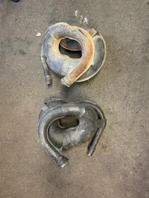 yamaha banshee 350 oem stock exhaust pipes expansion chambers headers ...