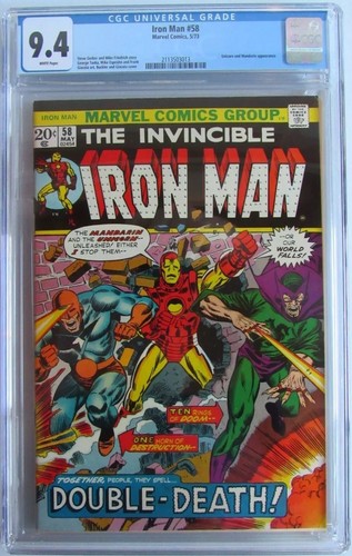 Iron Man #58 CGC NM 9.4 1973 Marvel | eBay