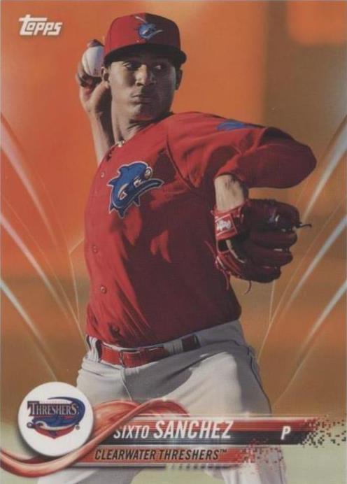 2018 Topps Pro Debut - Sixto Sanchez #35 Orange /25 (RC) for sale ...