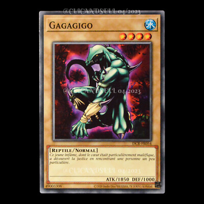 carte YU-GI-OH DCR-FR054 Gagagigo | eBay