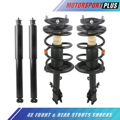 Front & Rear Struts Coil Assembly+Shock Absorbers For 2001-2005 Toyota ...