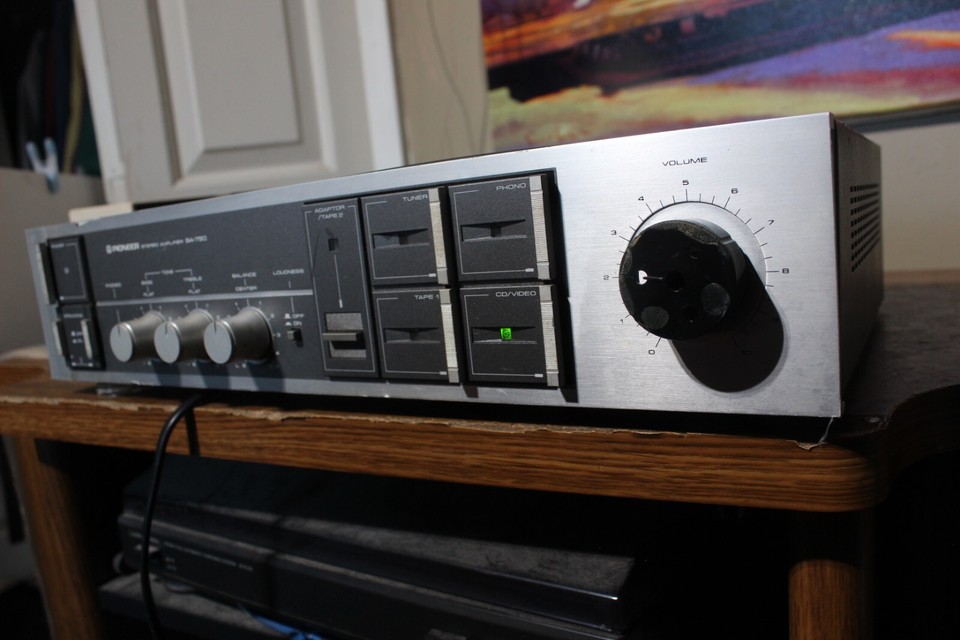 Pioneer SA-750 Integrated Amplifier | Power Amplifier | Phono | Pioneer SA