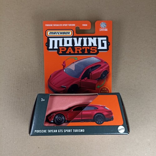 Matchbox Moving Parts Porsche Taycan GTS Sport Turismo Red New 2024 | eBay