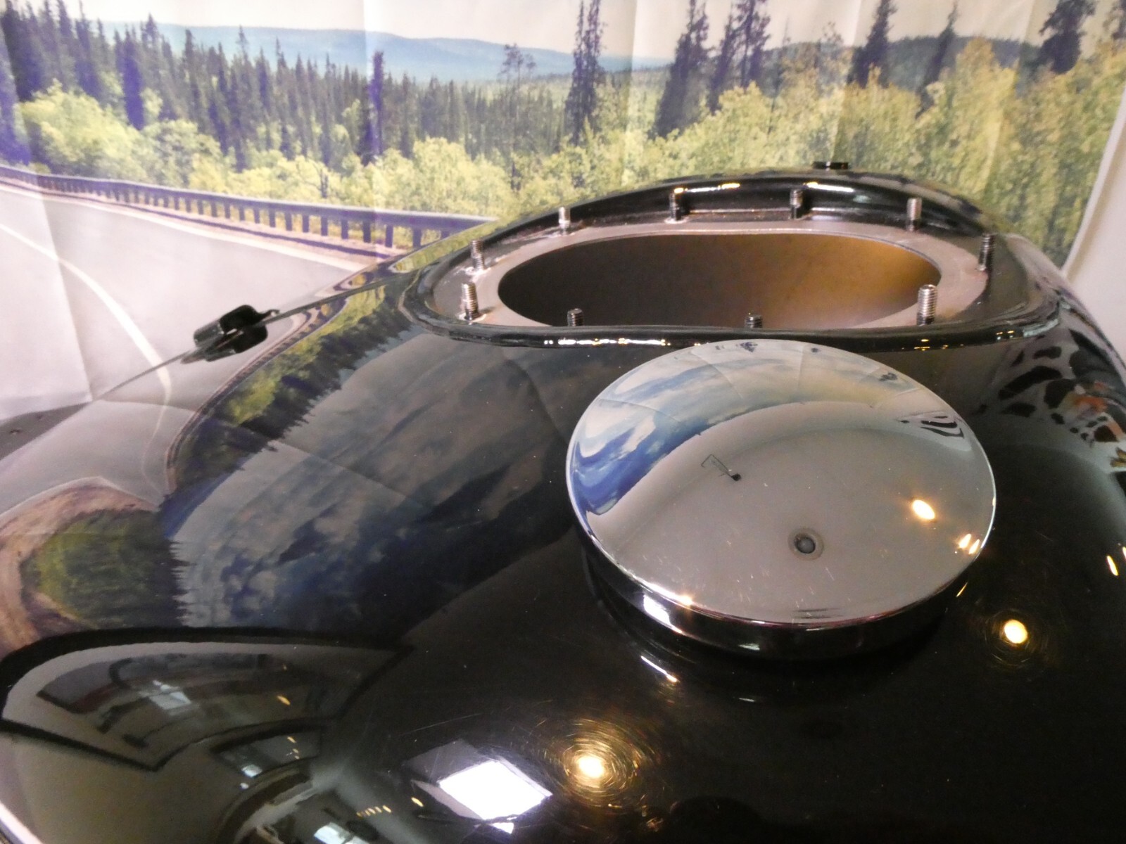 Indian Gas Tank Roadmaster Black Chieftain Springfield 2016-18 1021997 ...