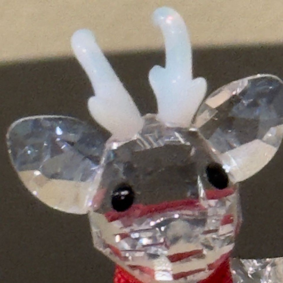 Swarovski Crystal Baby Reindeer Figurine, #5000424, Retired~New- No ...