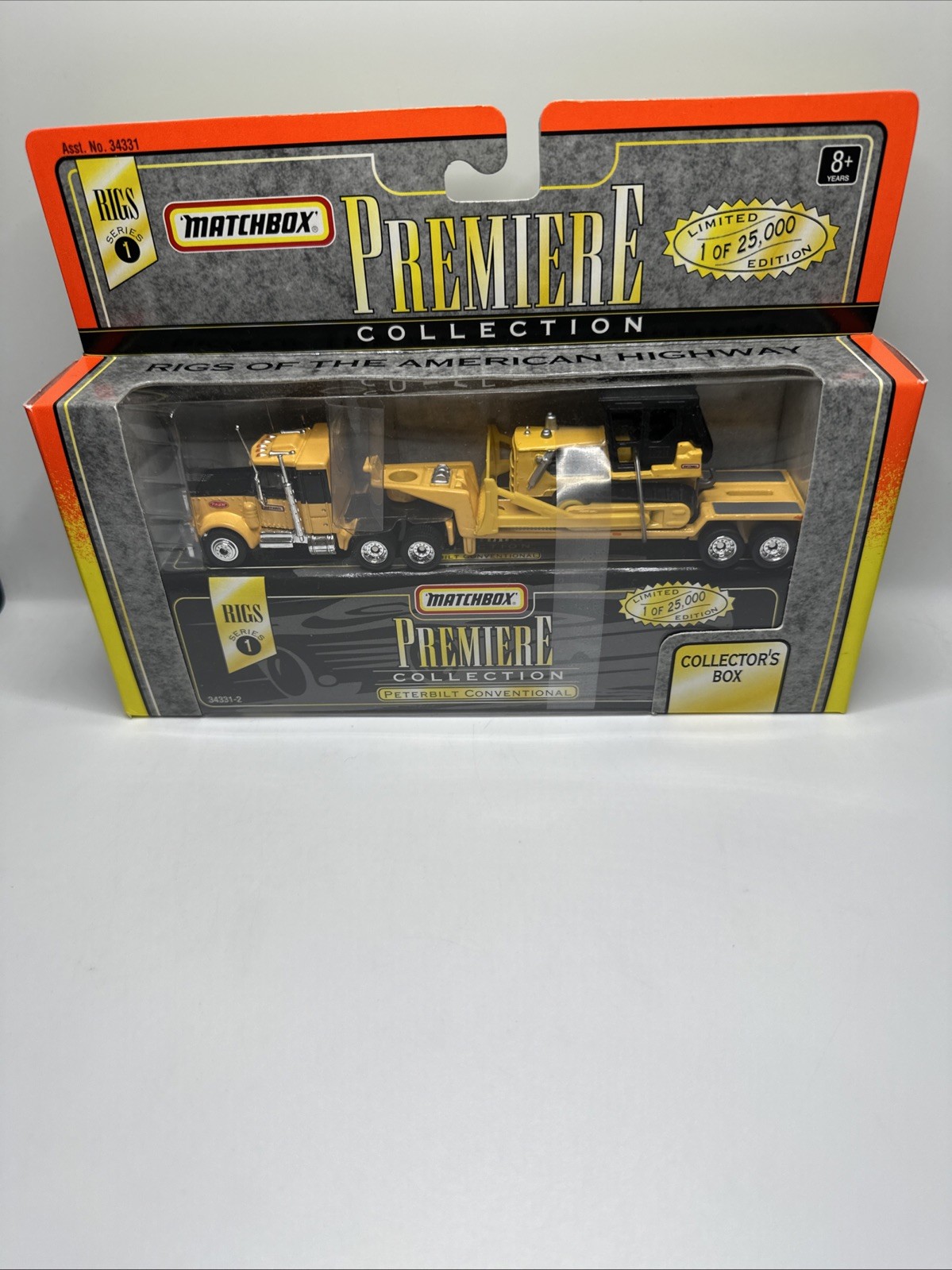 Matchbox Premiere Collection Series 1 Peterbilt Conventional Rig Dozer ...