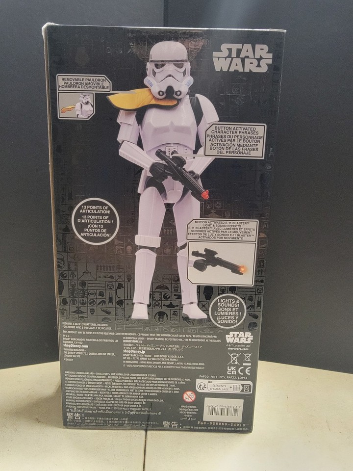 Disney Star Wars Power Force Imperial Stormtrooper Talking Action ...