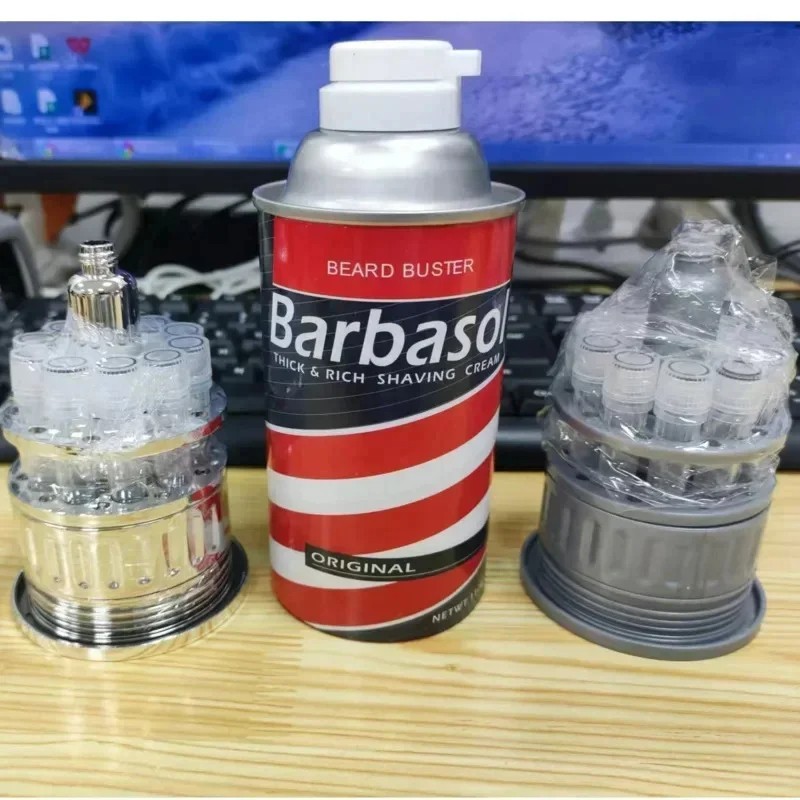 Barbasol Dennis Nedry DNA Jar Model Jurassic Movie Prop & Desktop ...