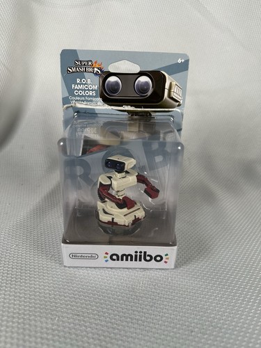Nintendo ROB Famicom Super Smash Bros Series amiibo Figure Wii U 3DS ...