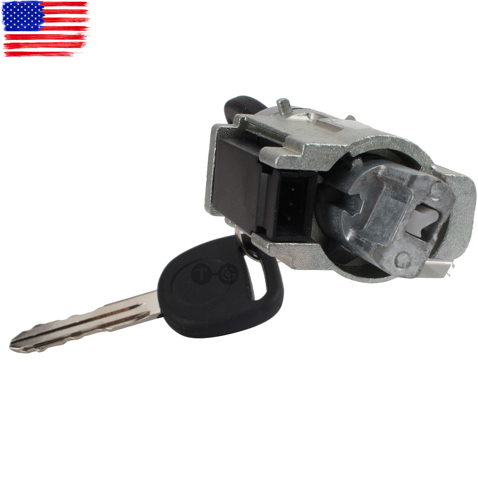 Ignition Lock Cylinder &Keys For 1997-03 Chevy Malibu Anti-Theft US614L ...