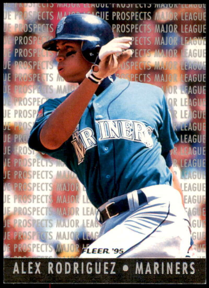 Alex Rodriguez Rookie Card 1995 Fleer Major League Prospects #10 | eBay
