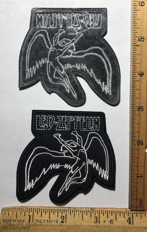 Lot 16 Led Zeppelin Logo Patch Rock Band Music Iron On Robert Plant ...