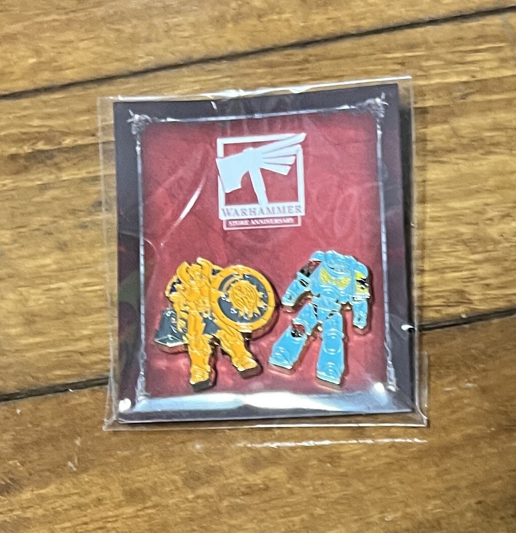 Warhammer Store Anniversary 2022 Badges 40k Horus Heresy AoS New Item# ...