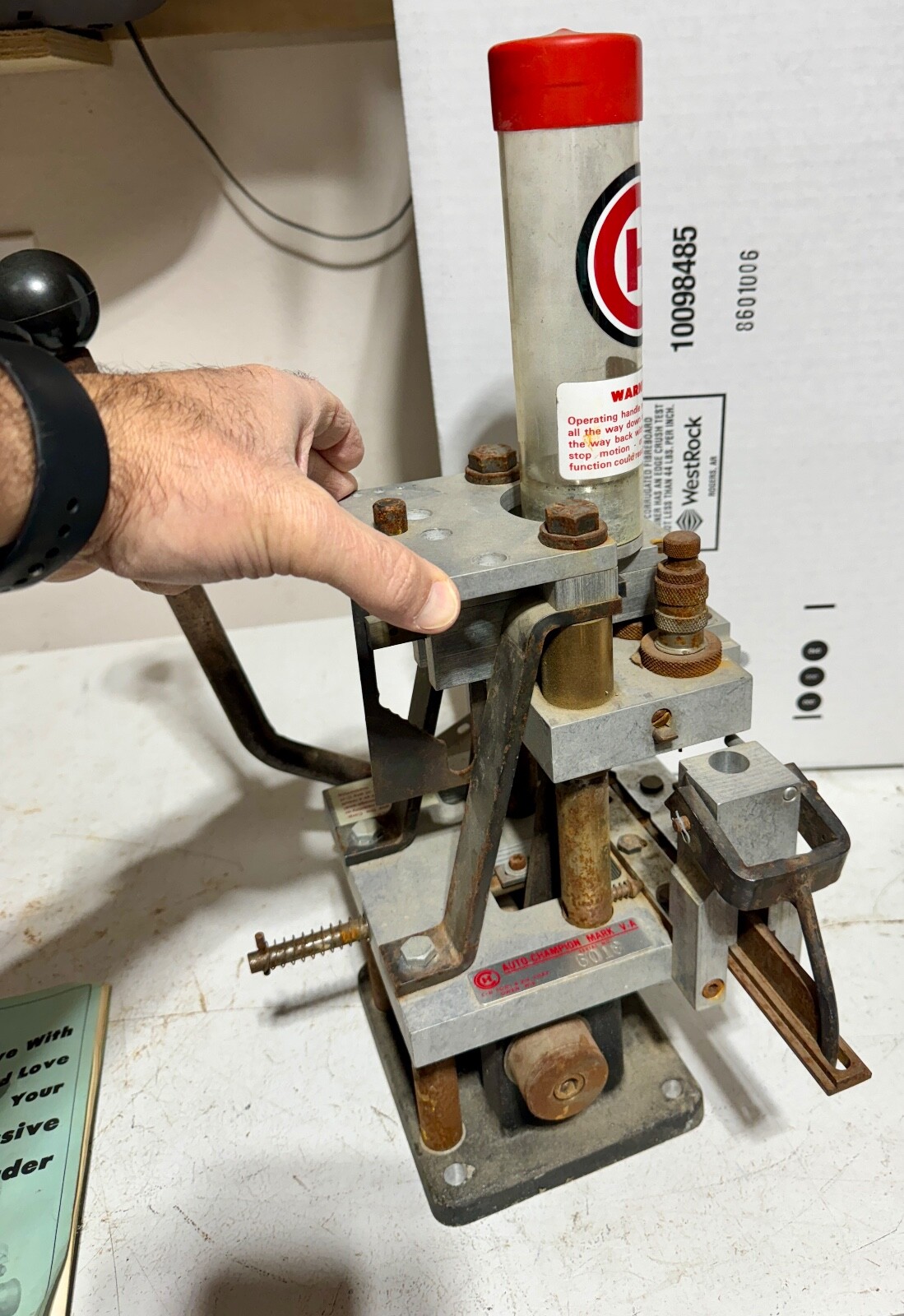 C-H AUTO-CHAMPION MARK V-A Progressive Reloading Press 38 Special 357 ...