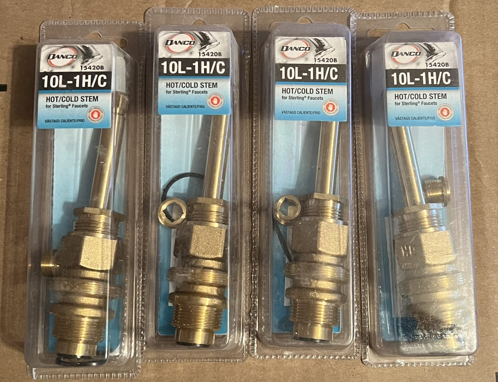 Lot Of 4 Danco 15420B 10L-1H/C Hot/Cold Stem for Sterling Faucets NEW ...