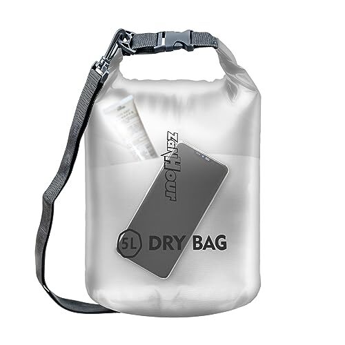 Waterproof Dry Bag - Roll Top Transparent Storage 10L White | eBay