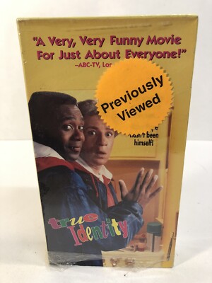 TRUE IDENTITY LENNY HENRY, COMEDY VHS | eBay