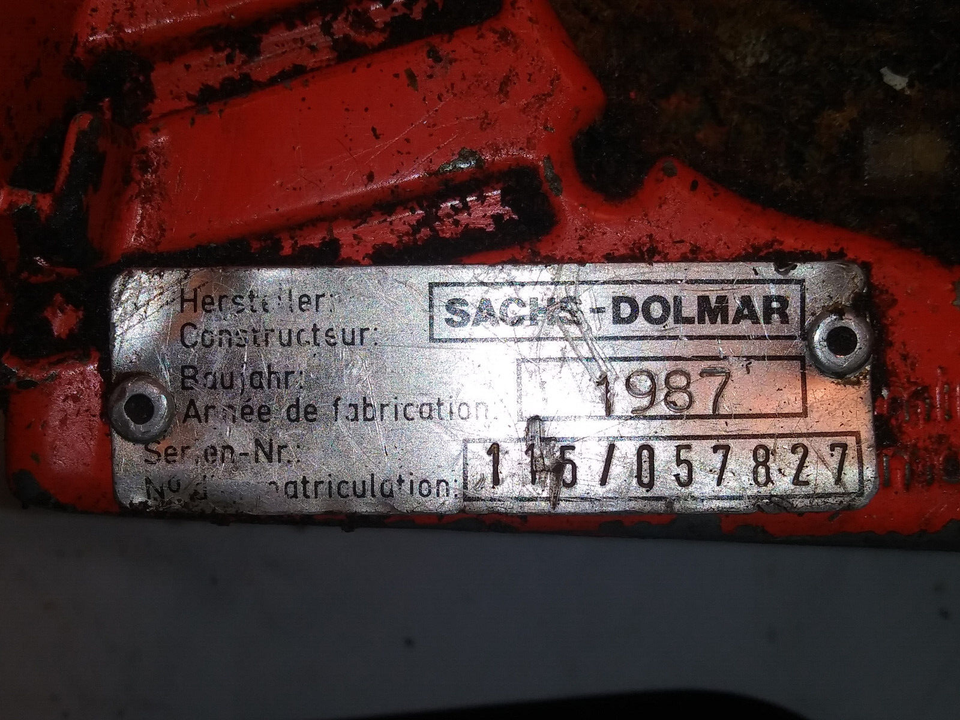 SACHS-DOLMAR CHAINSAW, MODEL 115, PARTS, ALL PARTS IN PHOTOS INCLUDED ...