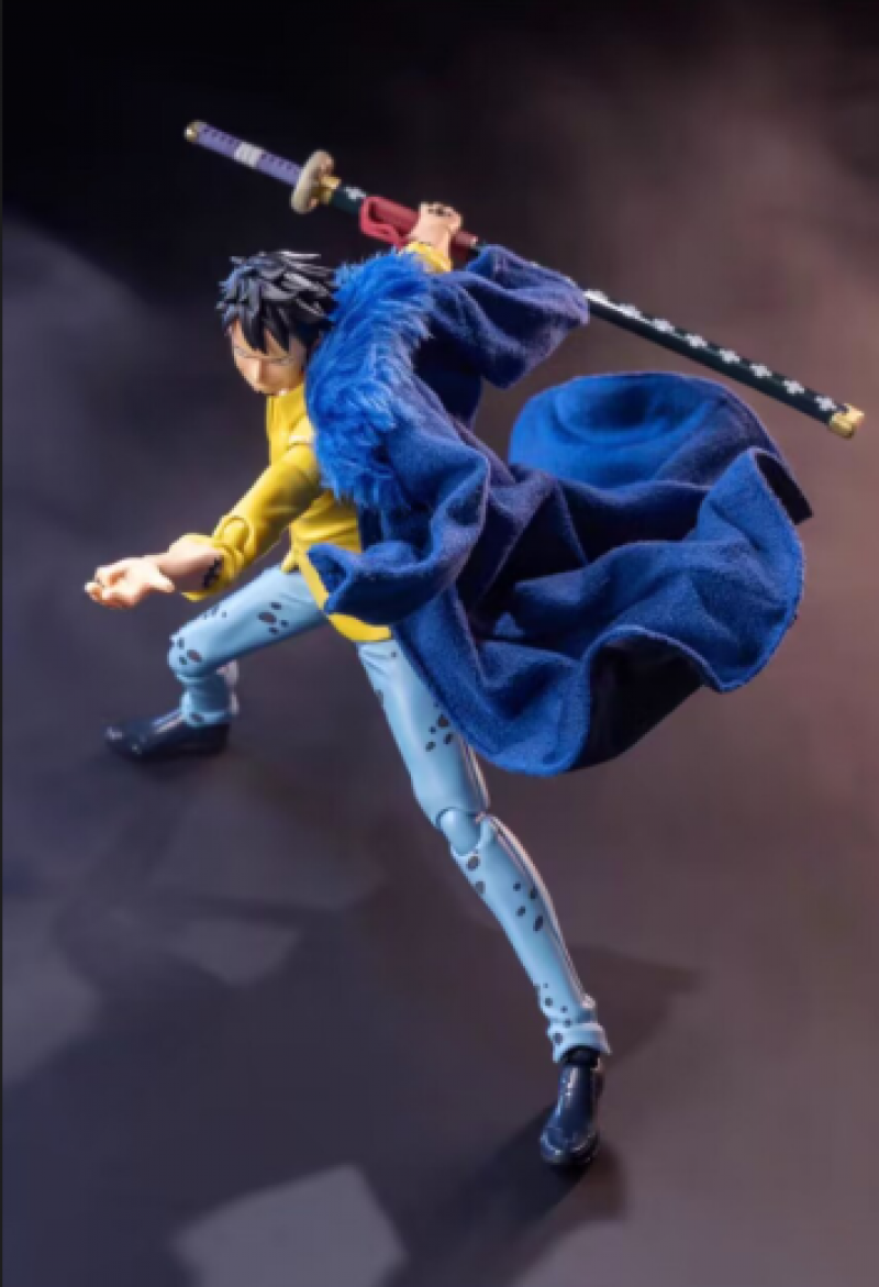 Custom Wired Cape Cloak For S.H.Figuarts SHF One Piece Trafalgar law（No ...