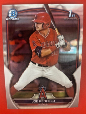 2023 Bowman Chrome Joe Redfield 1st LA Angels BDC-122 | eBay