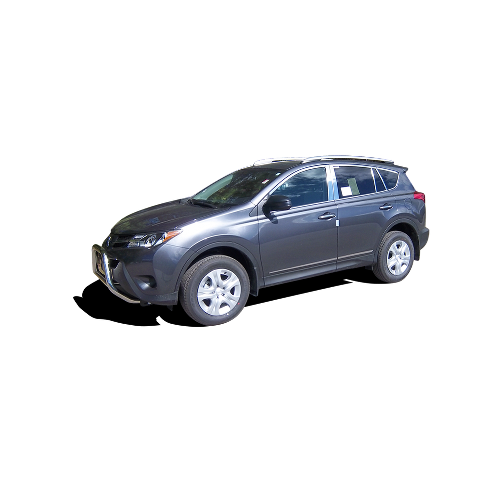 Stainless Steel Rocker Panel Trim 4Pc For 2013-2018 Toyota Rav4 | eBay