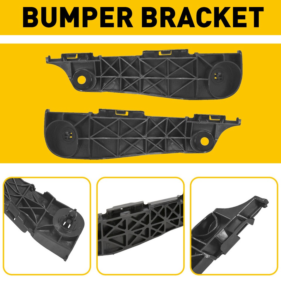 Front Bumper Retainer Bracket Set For 2006-2012 Toyota TO1067165 RAV4 ...