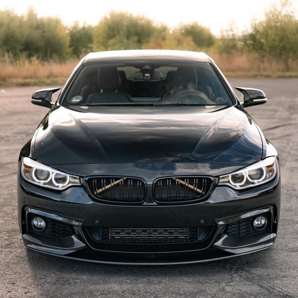 For BMW 4 Series F32 F33 F36 435i M Sport 2014-20 Front Bumper Splitter ...