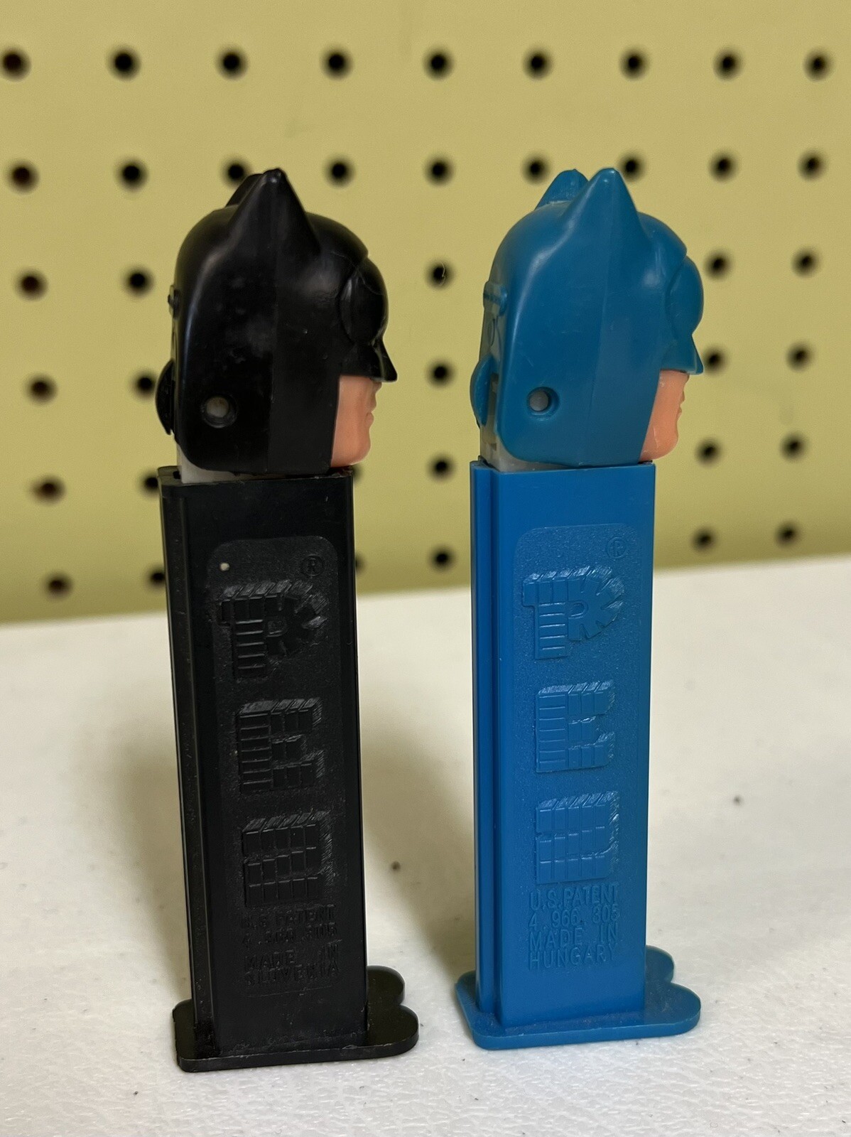Vintage BATMAN PEZ Dispensers Lot Of 2 DC COMICS 1985 Black Blue | eBay