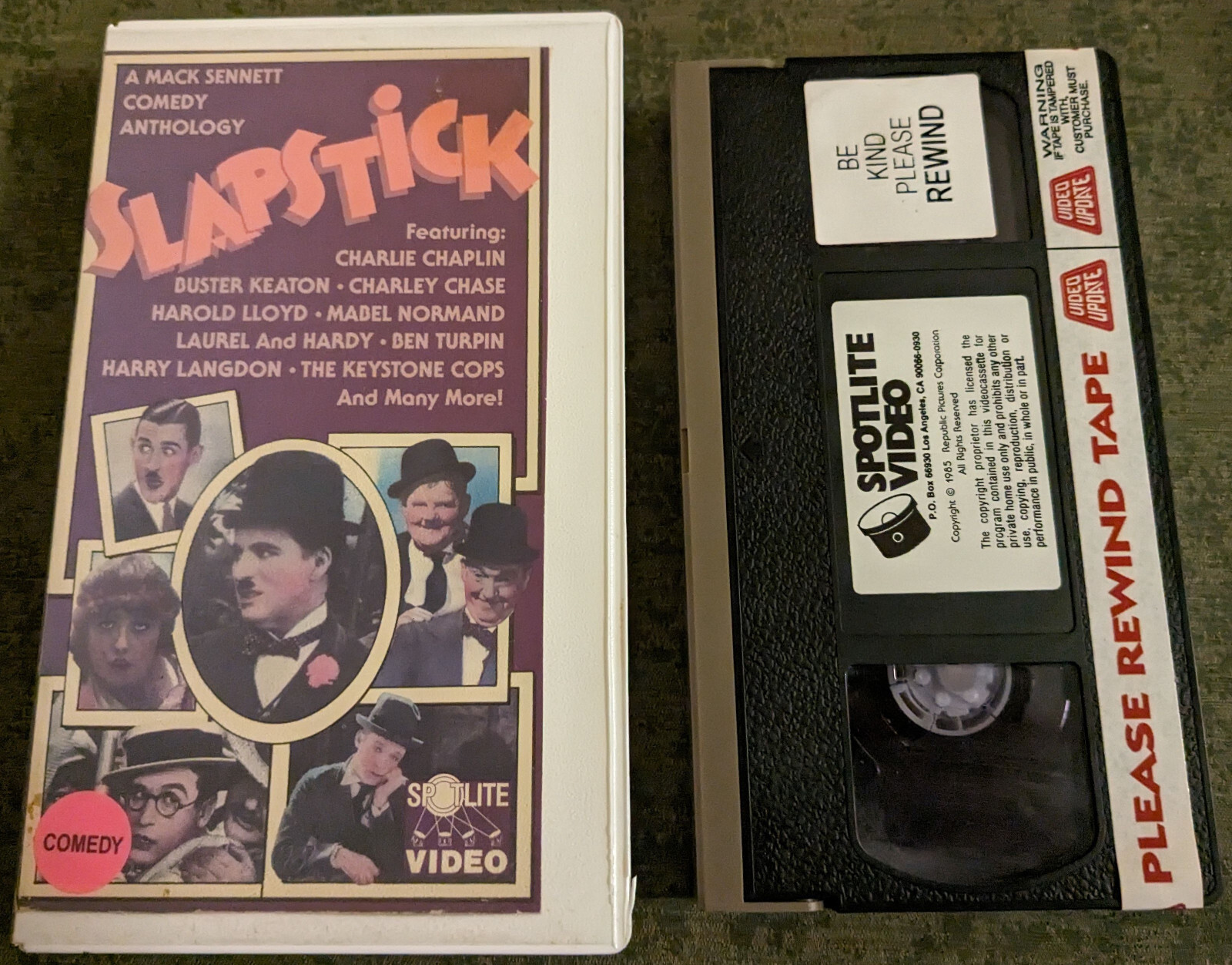 Slapstick : A Mack Sennett Comedy Anthology - VHS tape - original U.S ...