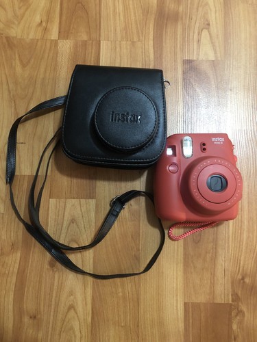 Fujifilm Instax Mini 8 Instant Photo Film Camera Fuji Mini Red ...