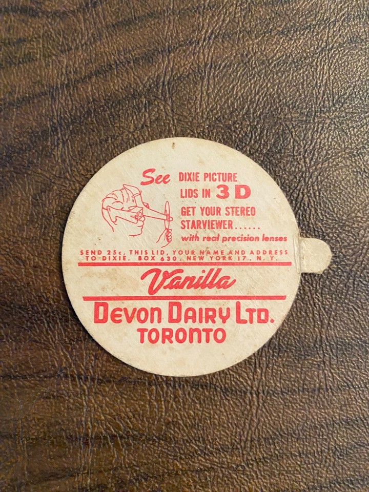 1954 Danny O'Connell Dixie Lid with tab. | eBay